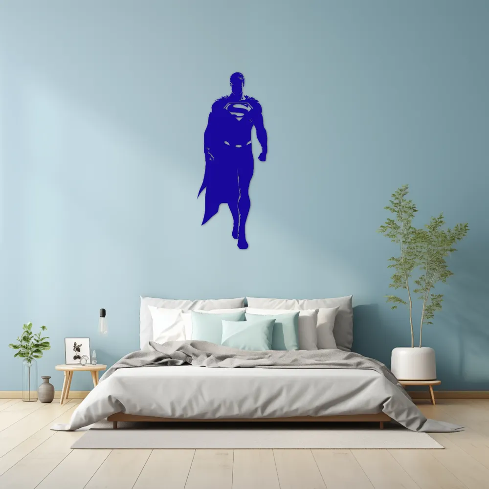 Superman Wall Art by Ri0m0. - MakerWorld