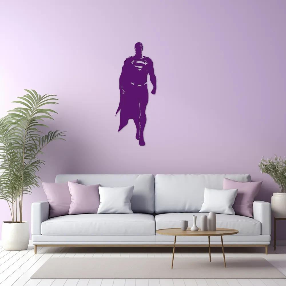 Superman Wall Art by Ri0m0. - MakerWorld