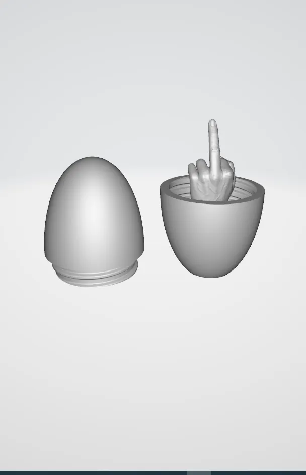Easter egg with surprise - Free 3D Print Model - MakerWorld
