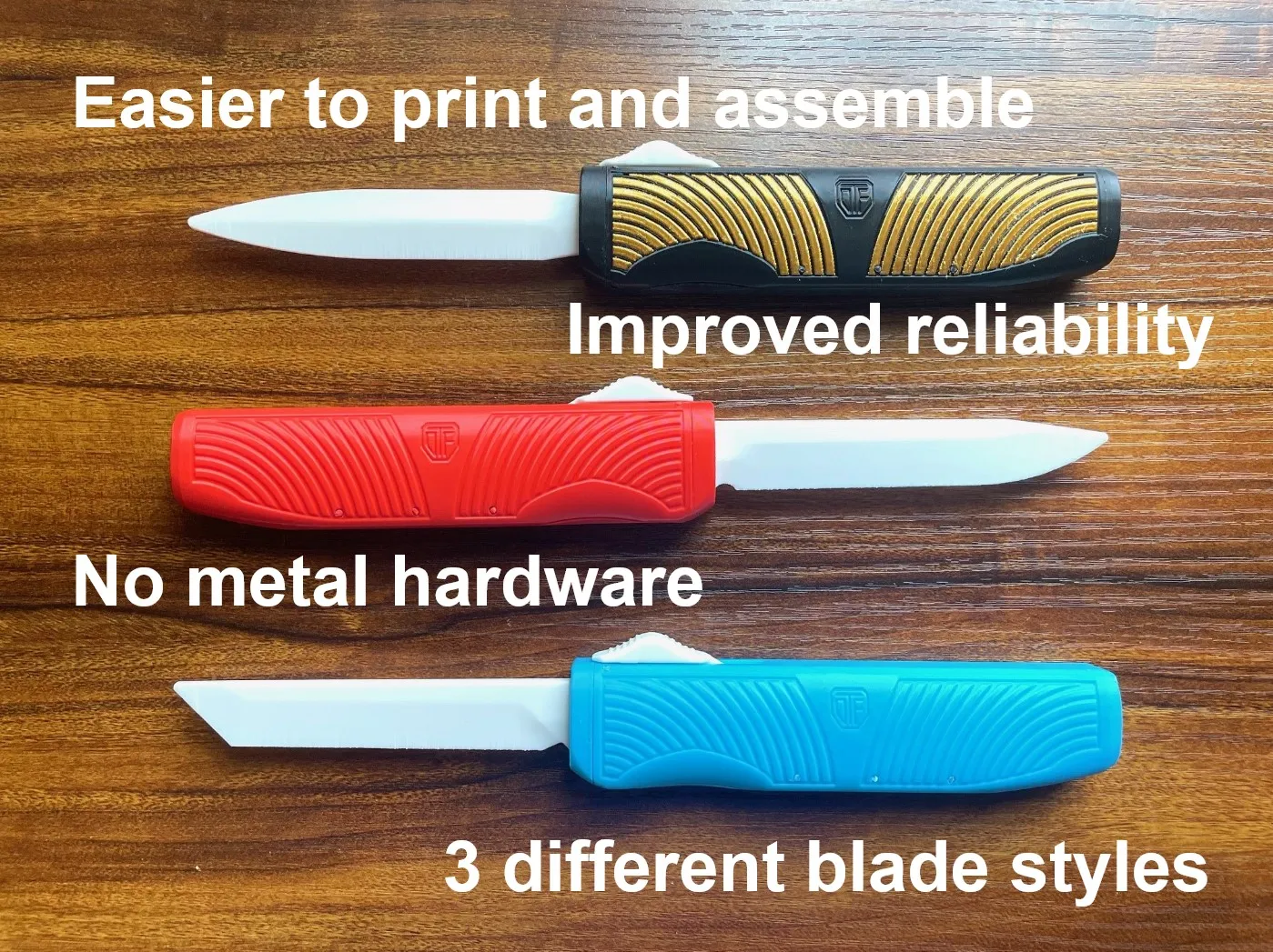 Toy OTF Switchblade (Double Action) by OwenTF - MakerWorld