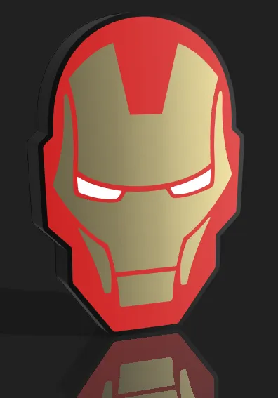 Iron man light box by A3dPrint - MakerWorld
