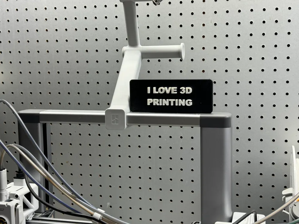 I Love 3D Printing Sign by Hammerdinnii - MakerWorld