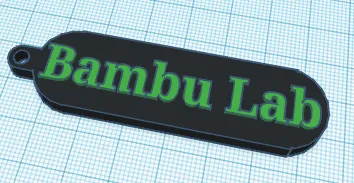 Bambu lab keychain by tadeas.povr - MakerWorld