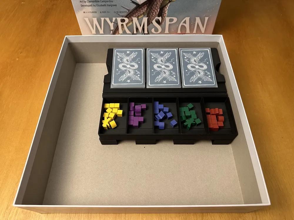 Wyrmspan Insert by Hextra MakerWorld: Download Free 3D Models