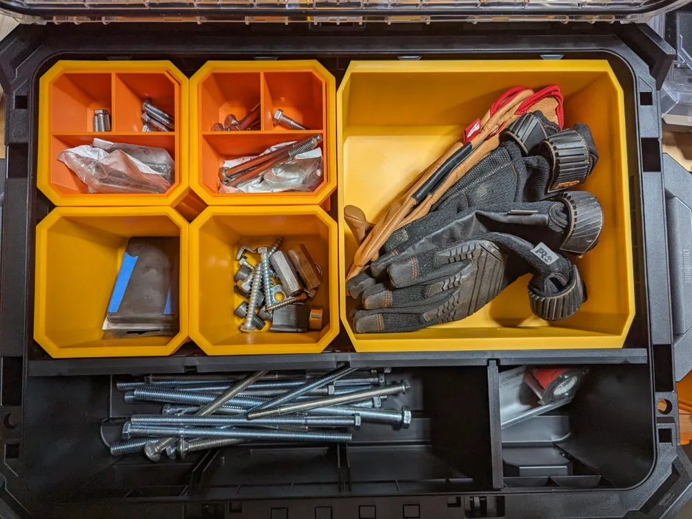 Toughbuilt Stacktech Organizer Quad Bin by Christopher Medeiros - MakerWorld