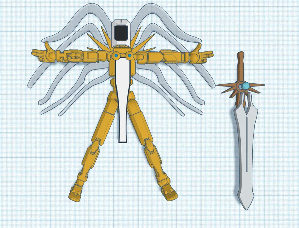 DUMMY 13 goes to COMIC CON - Tyrael V2.0 Remixed by Mici MakerWorld ...