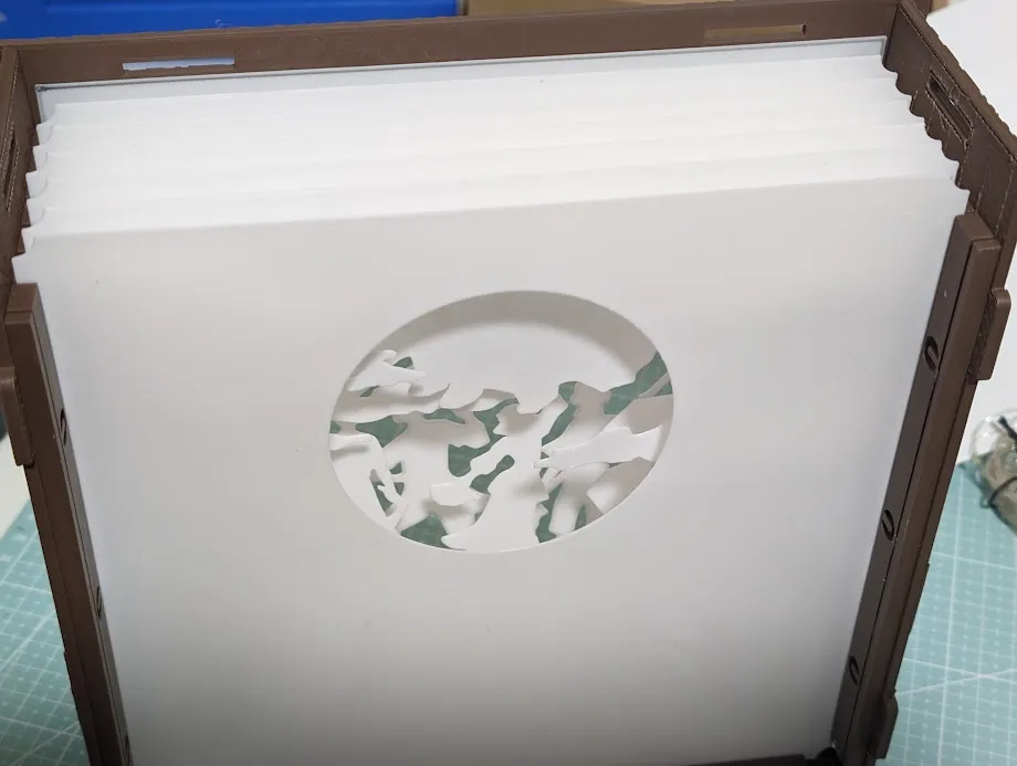 Avatar The Last Airbender silhouette light box by G__W__ MakerWorld ...