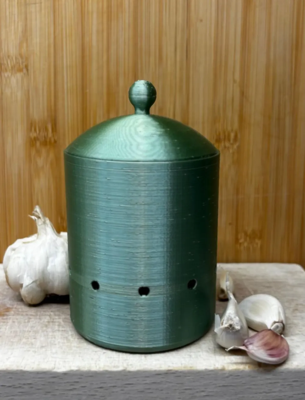 Garlic container by 3D_Fhury - MakerWorld