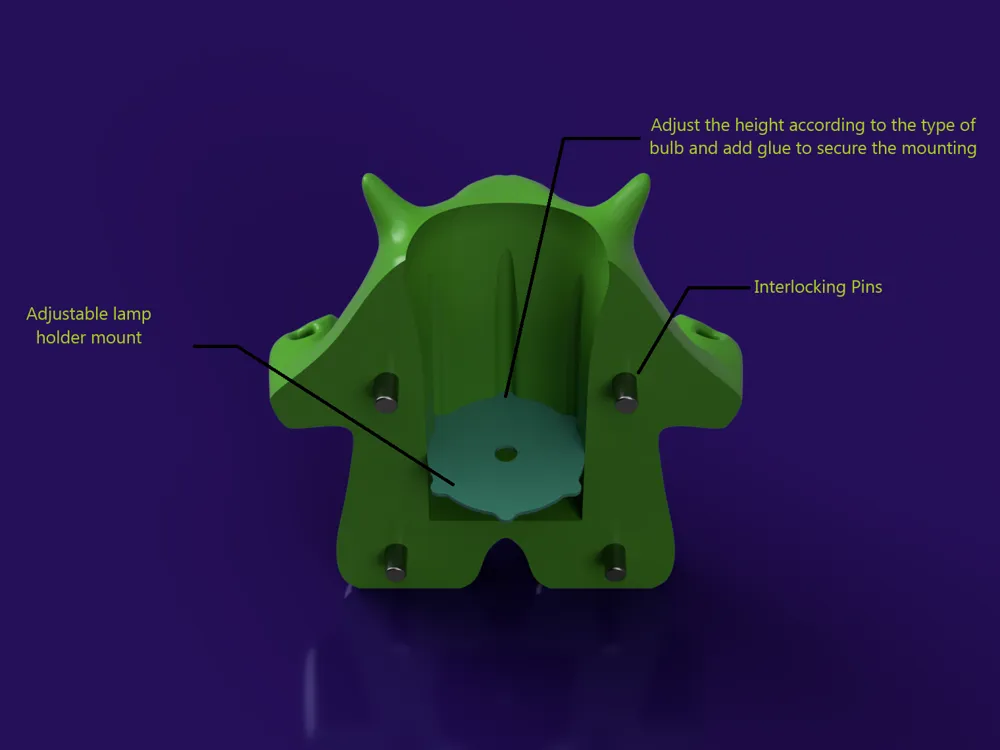 The Fat aliens Lamp and pen holder by LP Print - MakerWorld