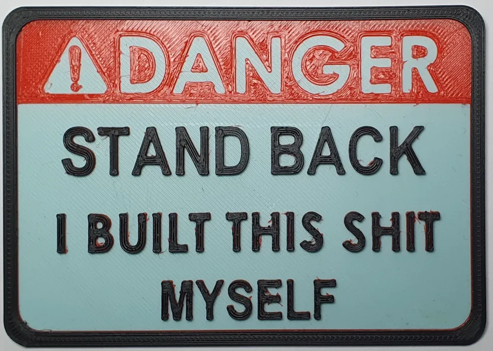 Stanback sign (100x70mm) by Flopsy - MakerWorld