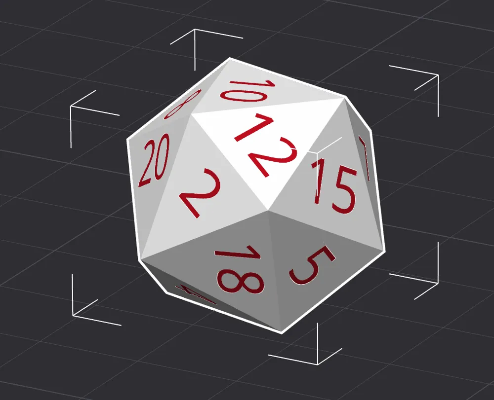 d20, but tooooooo big by eoosting - MakerWorld