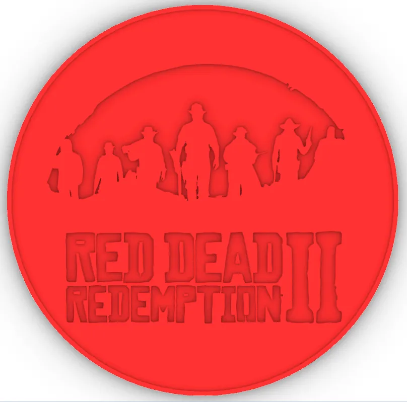 RED DEAD logo by erim - MakerWorld