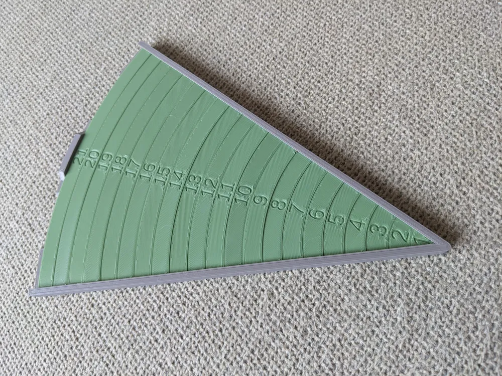 measurement tool for bows with large radius by Robert Schiele - MakerWorld