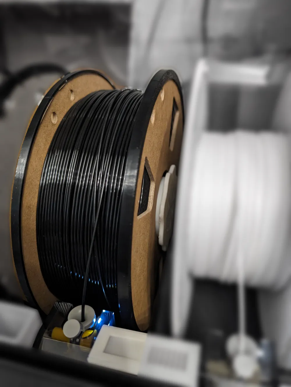 195mm spool ring for Jayo cardboard spools in AMS by EdZ - MakerWorld
