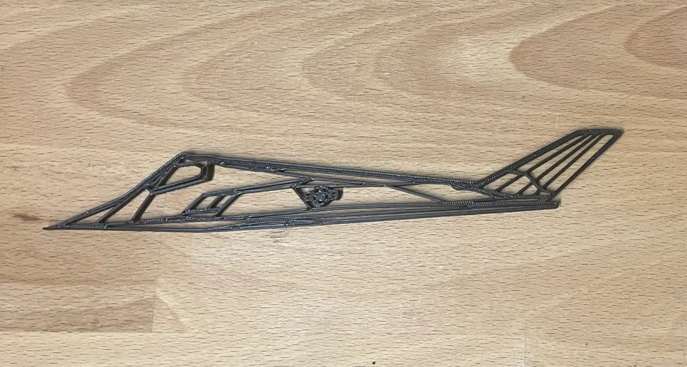 F-117 Nighthawk Silhouette Wall Art by Loop - MakerWorld