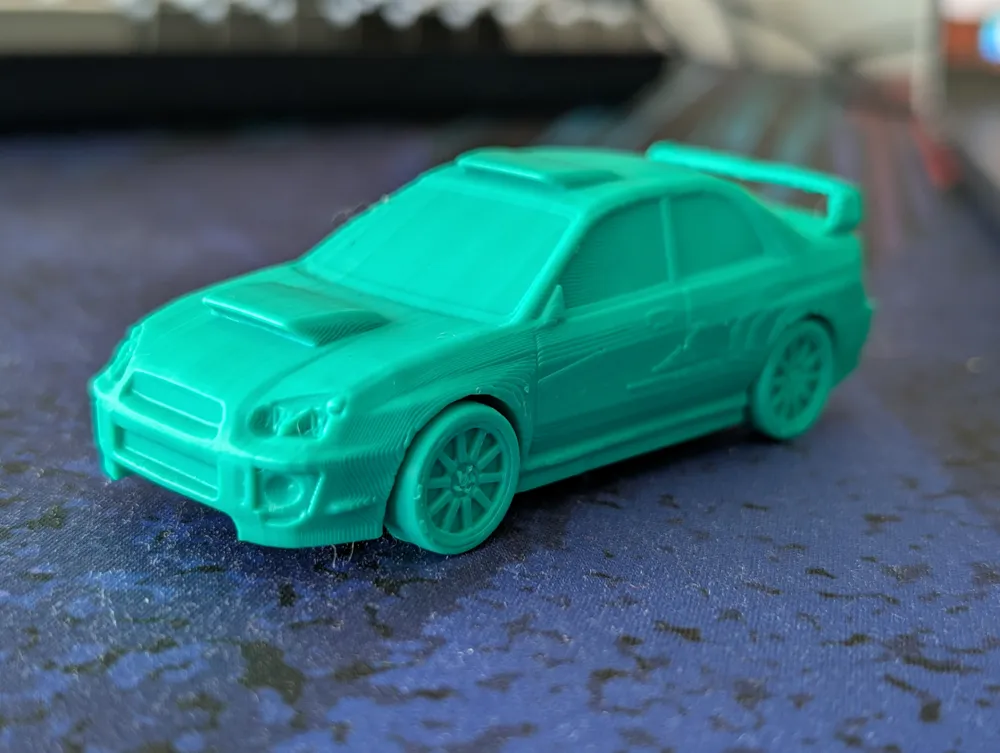 Subaru Impreza WRX STi print-in-place by Manifold3D MakerWorld ...