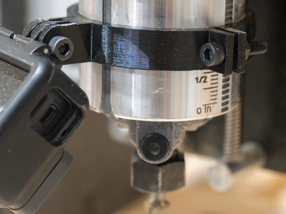 GoPro Mount with 100mm Long Arm for Shapeoko X-Carve OneFinity CNC 65mm ...
