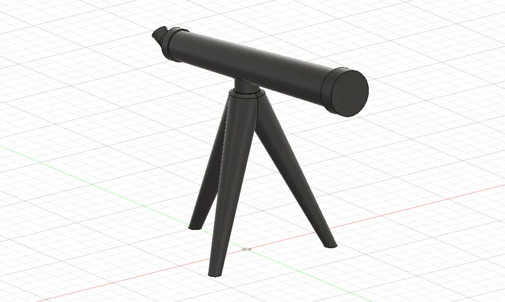 Telescope Miniature by ervitto - MakerWorld