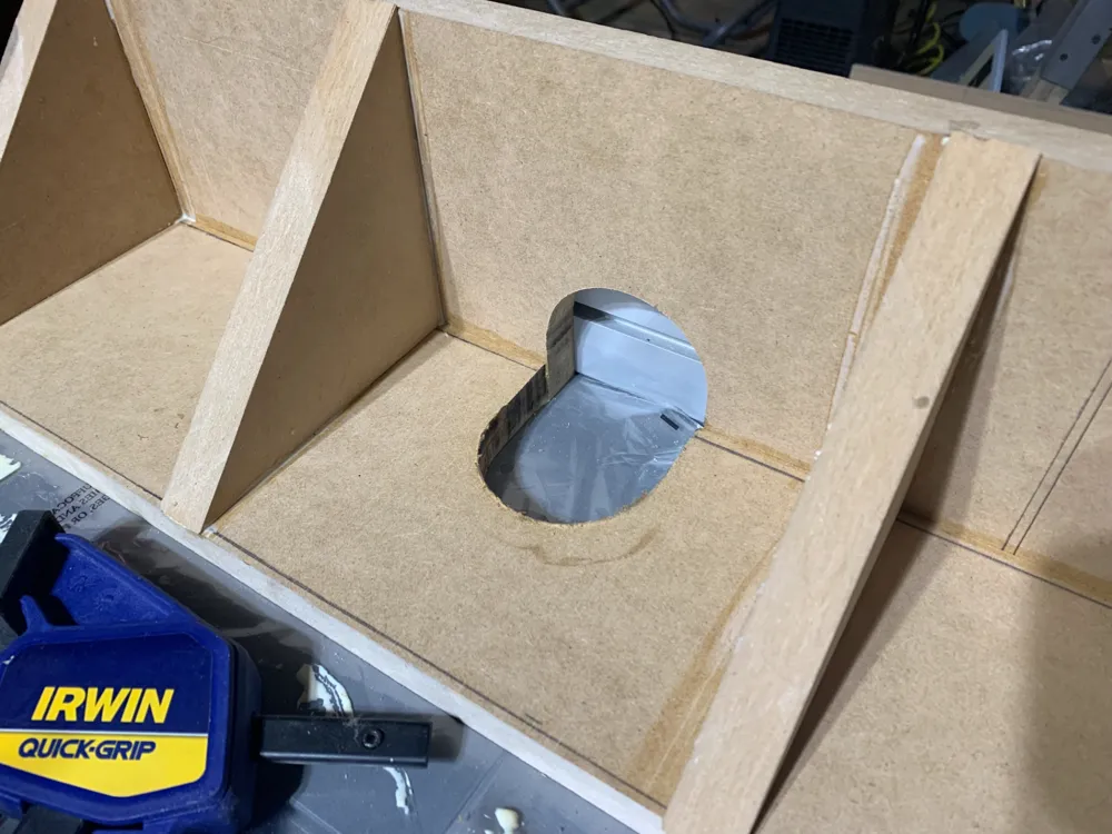 Dust Collection Port (v1.0) for DIY Router Table - designed for 2.5 ...