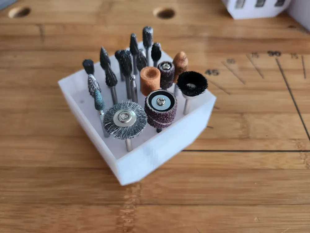 Parametric shaft holder bin for Packout rotary tool organizer by DP ...