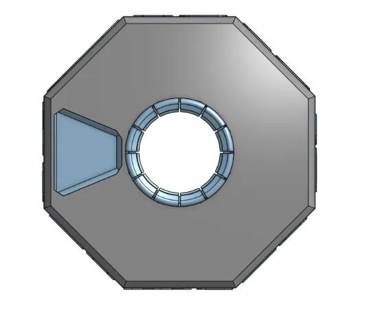 Octagon Rotary Week Pill Box by o.rasek - MakerWorld