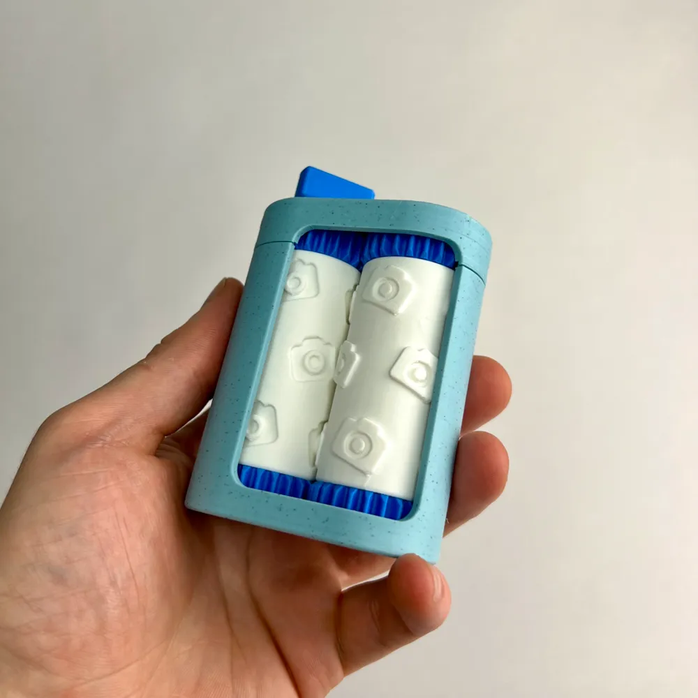 Camera icon pattern - Business Card Embosser Rollers by Makerspace ...