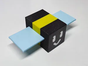 Bees from game "Bee Swarm Simulator" - Free 3D Print Model - MakerWorld