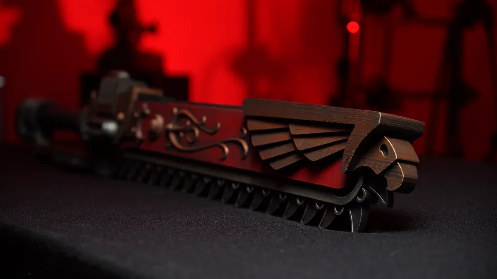 The Teeth of Terra by Cornivius - Multipart Chainsword Prop REMIX ...