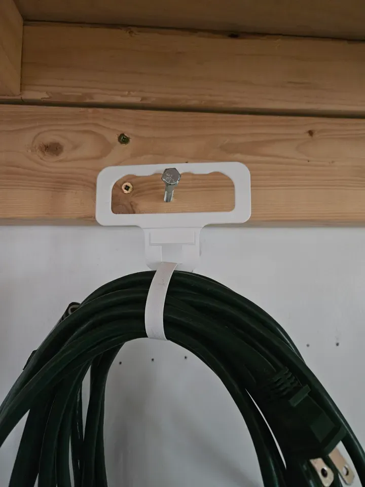 cable strap hanger organizer by vincent.boisvert - MakerWorld