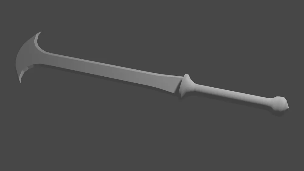 African Konda Sword Remixed by PrintOliveIt - MakerWorld