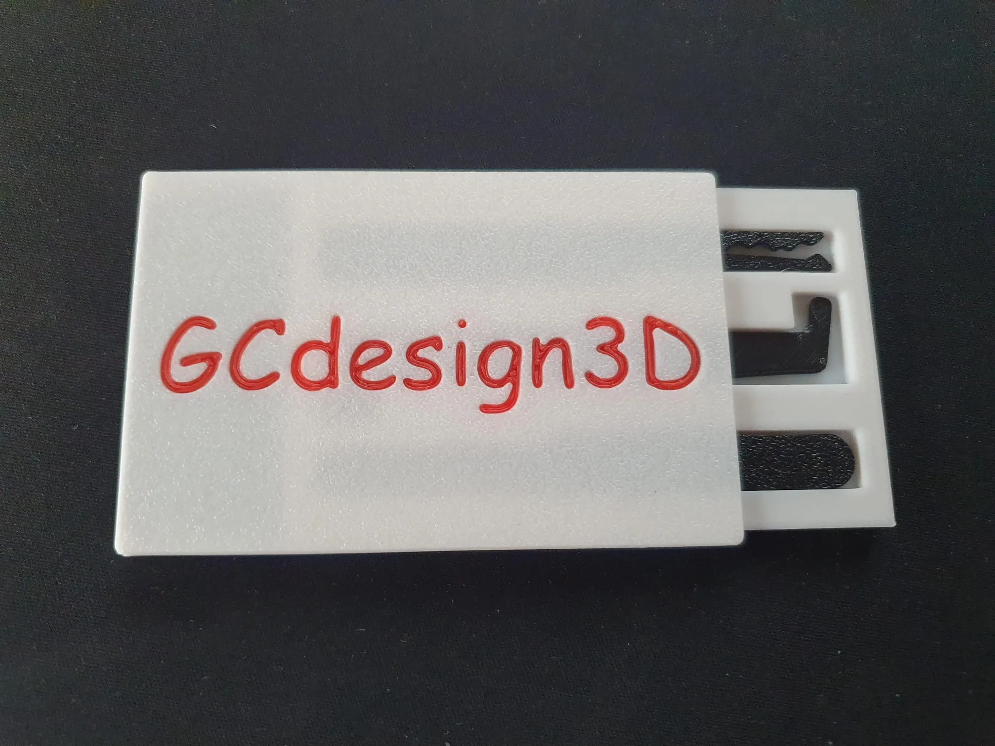 Lock Pick Kit Card (customizable, read descr) - Free 3D Print Model ...