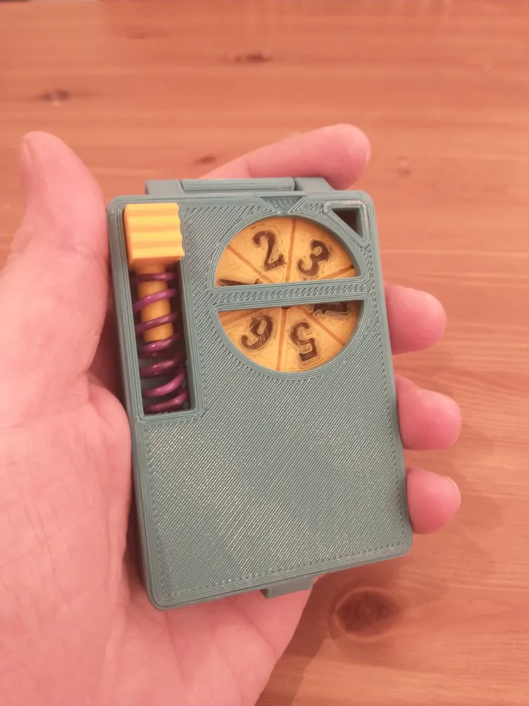 Mechanical randomizer Dice or Fortune by NagyBig - MakerWorld