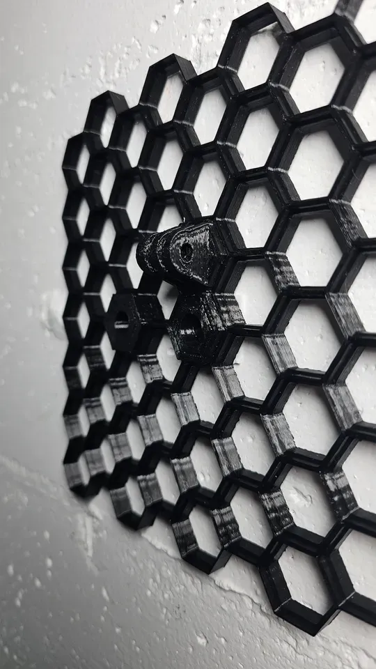 gopro honeycomb wall mount by analog3d - MakerWorld