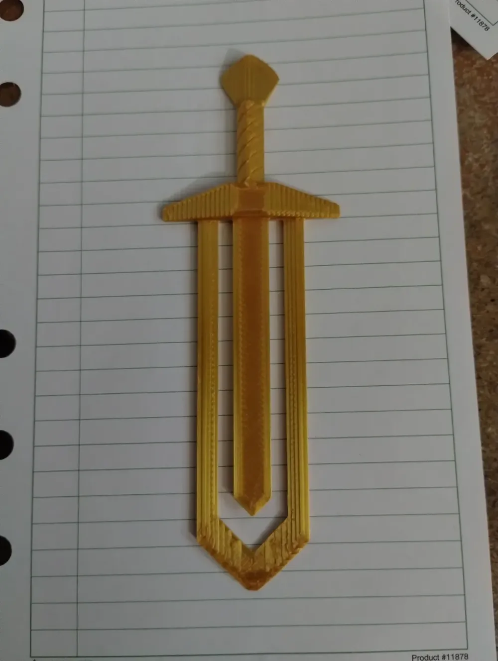 Simple Sword Bookmarks (Updated) by BiggBadaBoom - MakerWorld