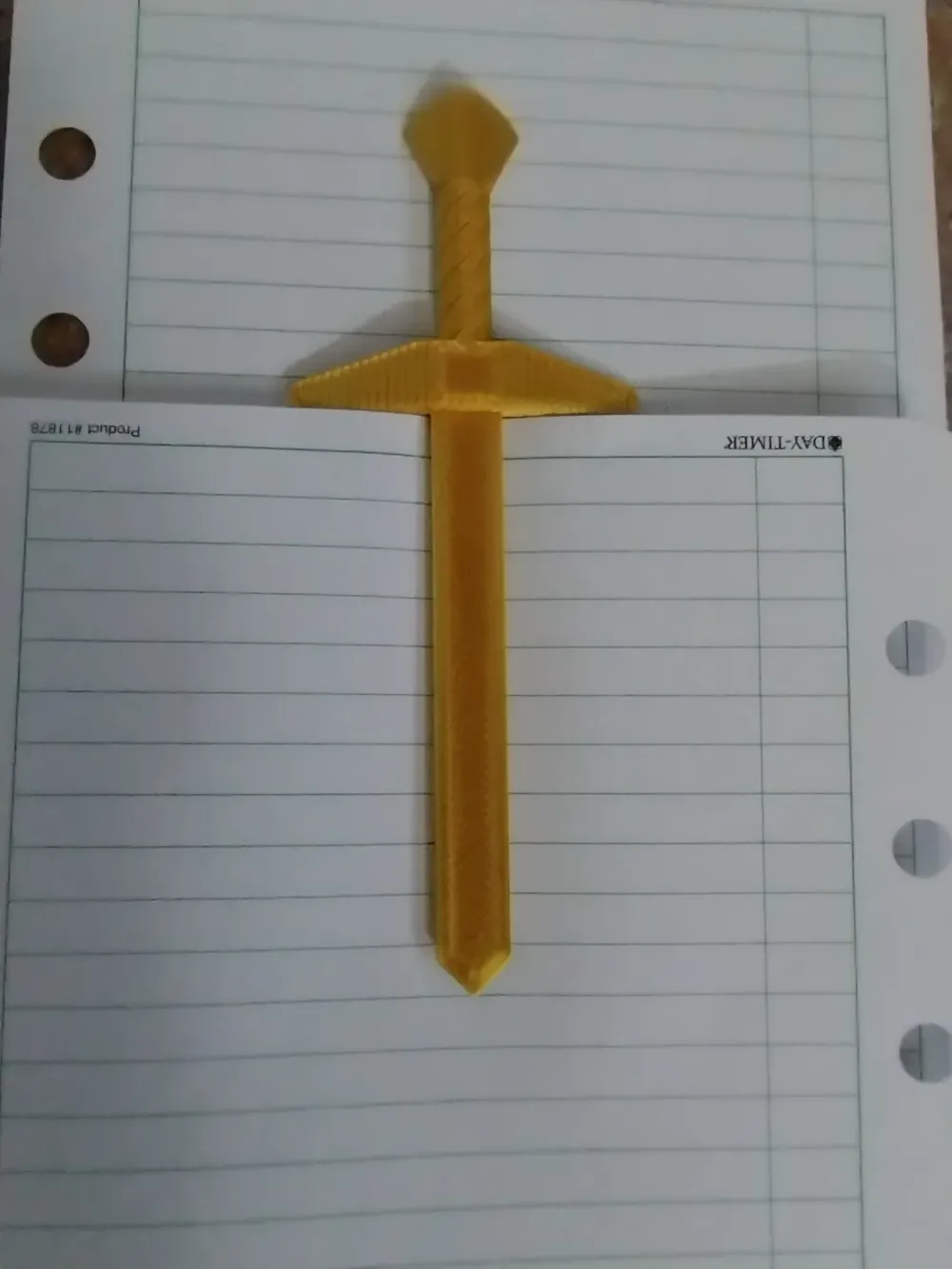 Simple Sword Bookmarks (Updated) by BiggBadaBoom - MakerWorld