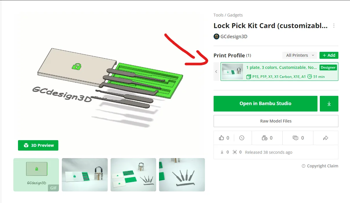 Sd / Micro Sd Card Kit (customizable, read descr) by GCdesign3D ...