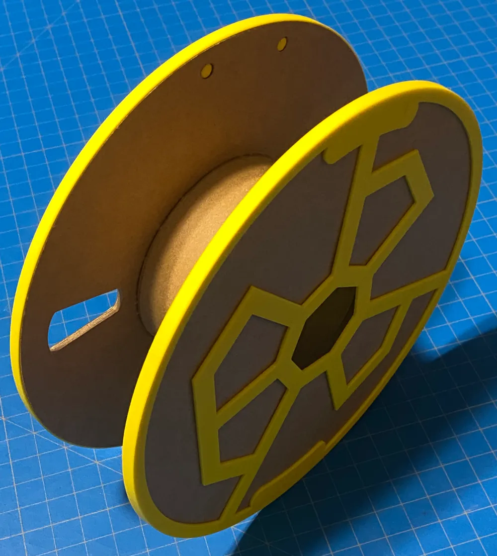 Cardboard Spool Rim Ring by heptium - MakerWorld