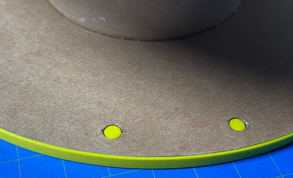 Cardboard Spool Rim Ring by heptium - MakerWorld
