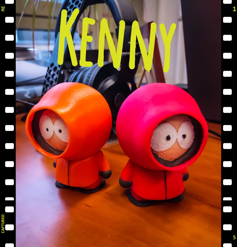 Kenny from South Park by Gygabor007 MakerWorld: Download Free 3D Models