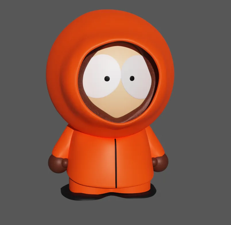 Kenny from South Park - Free 3D Print Model - MakerWorld