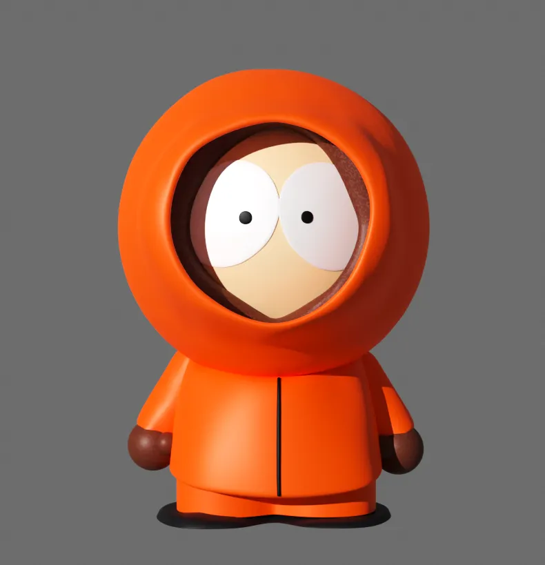 Kenny from South Park by Gygabor007 MakerWorld: Download Free 3D Models