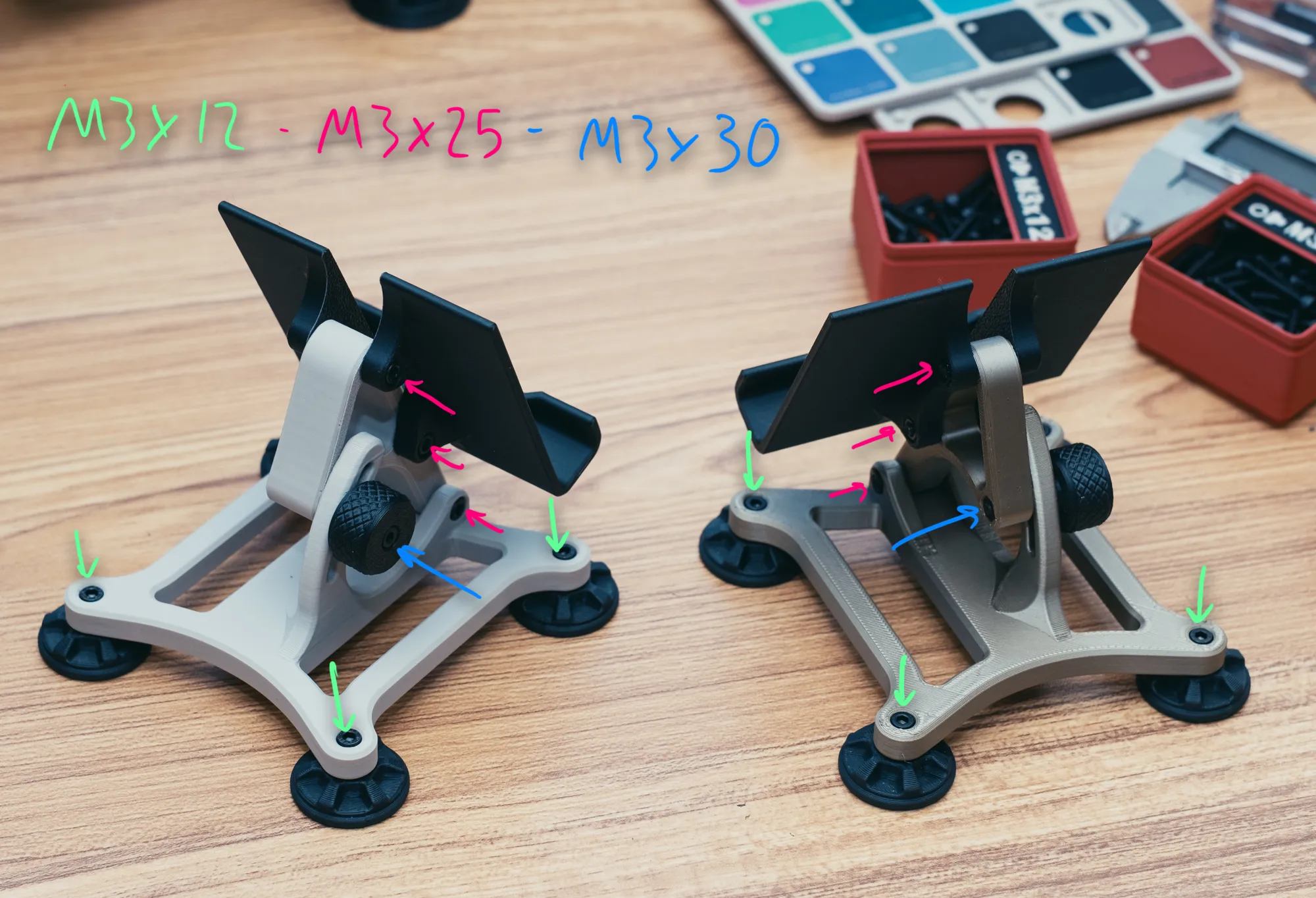 Phone Stand - Industrial by Josh-3D MakerWorld: Download Free 3D Models