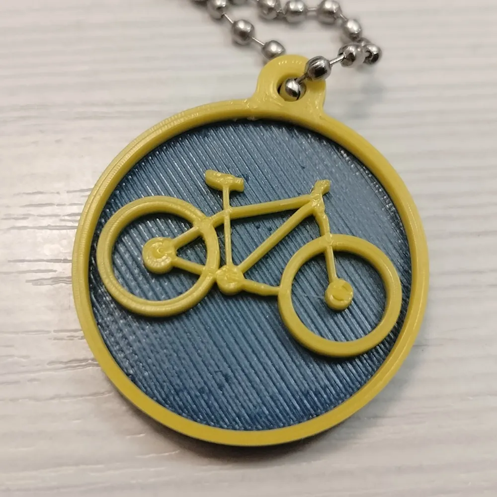 Bicycle Key fob by Green Parrot - MakerWorld