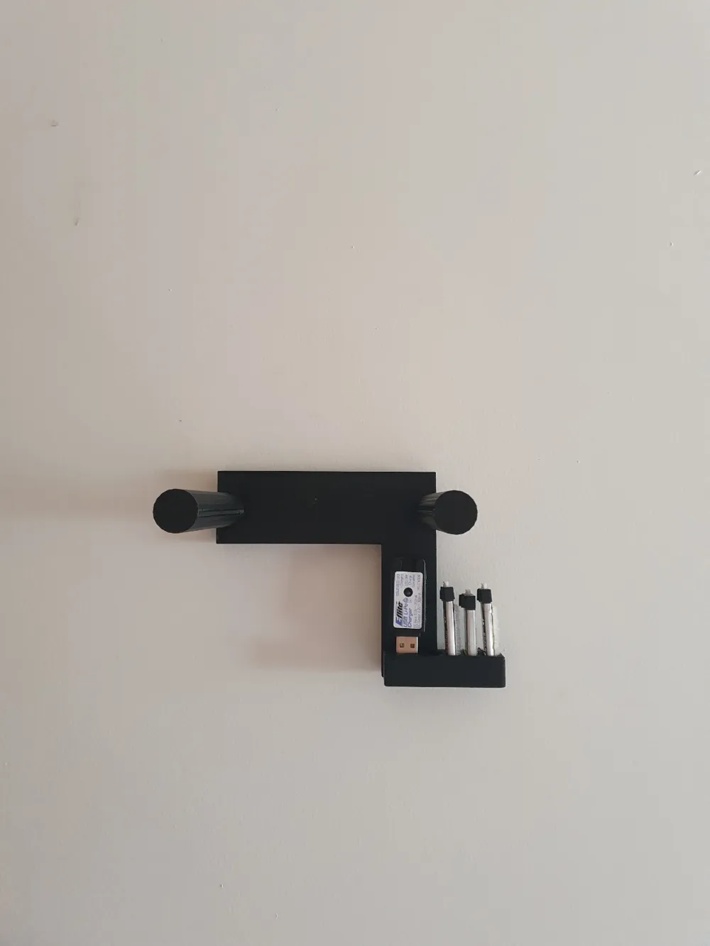 sport cub S2 RC plane wall mount (with battery holder) by that printy ...