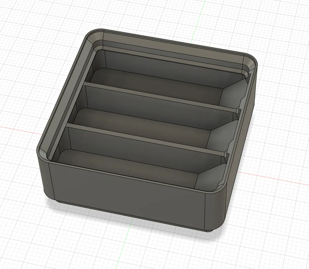 Gridfinity Pill Bin 1x1x2 by Aux Aux MakerWorld: Download Free 3D Models