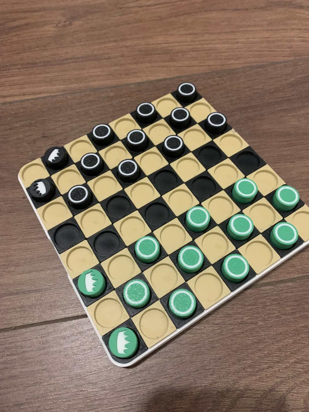 Jetons Jeux de dames x12 (Checkers token) Remixed by estocdiken - MakerWorld