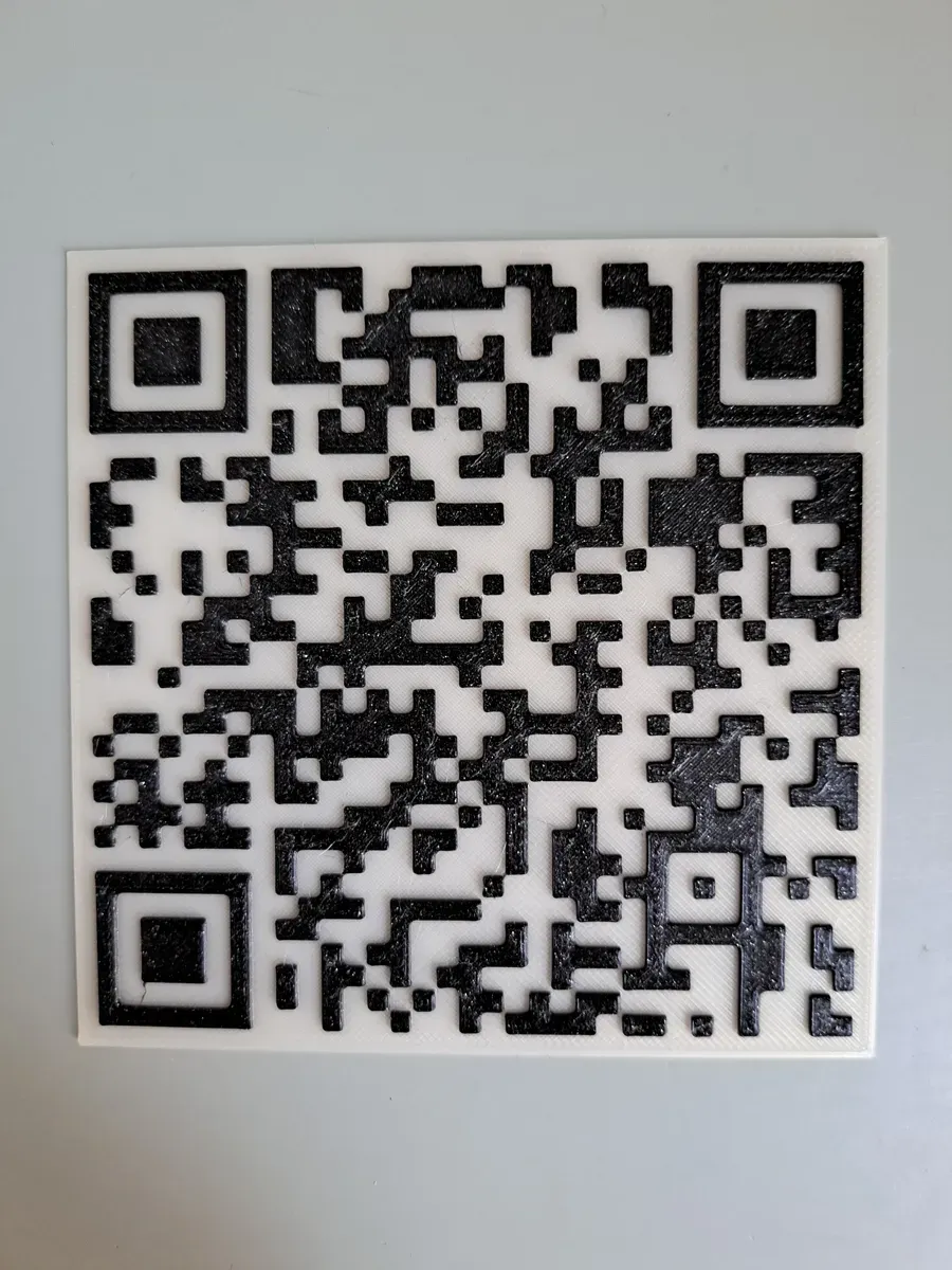 Rick Roll Qr code - Free 3D Print Model - MakerWorld