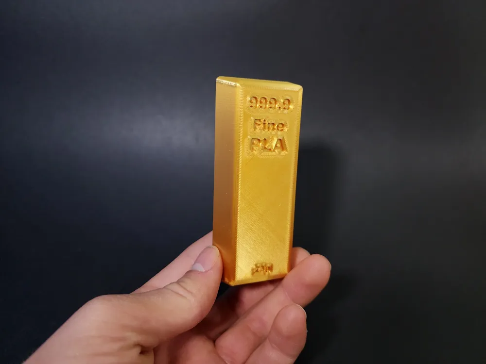 3D Printable Gold Bars - 2 Types by DR3D_Prints - MakerWorld