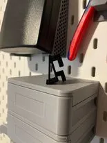 Steel Ruler Holder Ikea Skadis by Knugen - MakerWorld