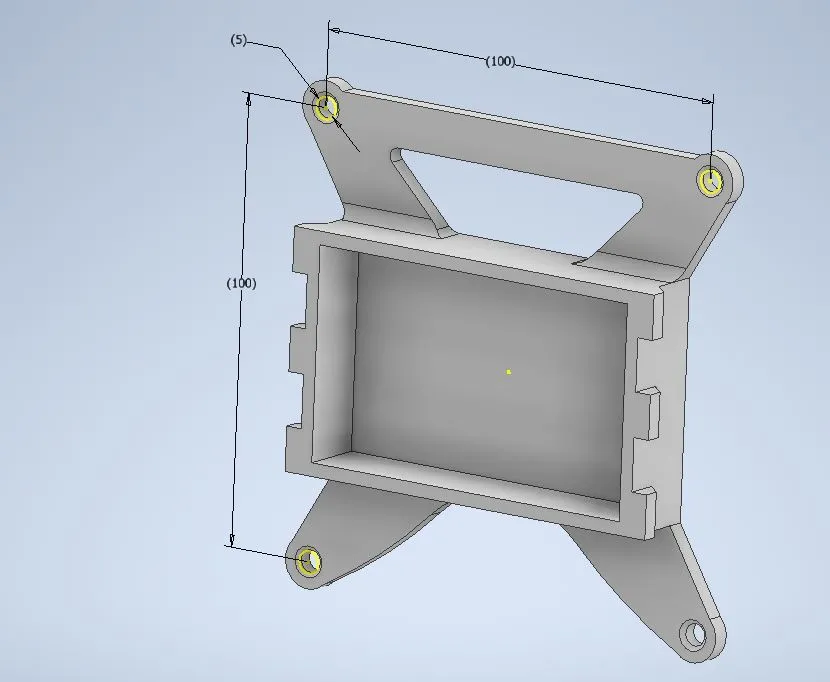 VESA MOUNT - Monitor / TV - less material Remixed by ThisGuyHere ...